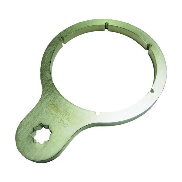 ■特徴 樹脂製燃料フィルターケースの脱着工具です。  ■用途 日野レンジャー燃料フィルターケース23320-EV040用。  ■仕様 差込角：12.7Ssq   【重量】 44g 【入数】 1点 MD513H2