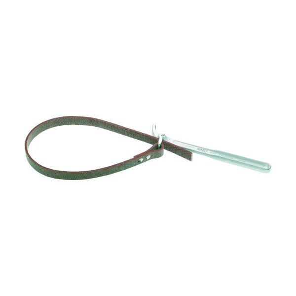 ■特徴 通常の工具では回しづらい掛かりの無いものの回転作業にも使用可能です。 綿ベルトにラバーコーティングした専用バンドで滑りと対象物への衝撃を軽減します。  ■用途 カートリッジフィルターの緩め作業。  ■材質 ハンドル：クロムバナジウム...