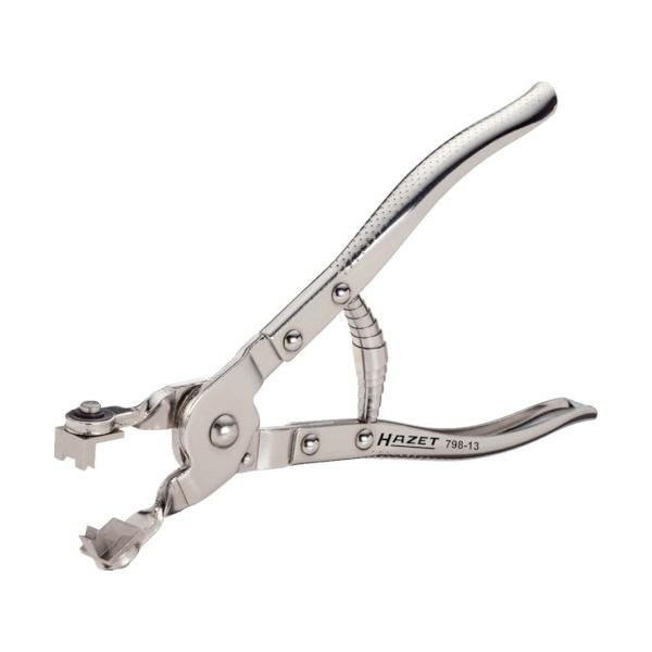 ■特徴 三爪スプッリングバンドホースクランプ用です。 先端は回転し、クランプをしっかり保持します。 戻りバネ付きです。  ■仕様 ホースクランププライヤー  ●ホースクランププライヤー   【材質】●特殊鋼 【入数】 1 【原産国】 ドイツ...