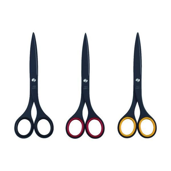 商品画像はイメージ画像です。実際とは異なる場合がございます。 ALLEXを代表するオールステンレスシリーズです。 粘着テープやのりの付きにくいフッ素コート仕様です。 用途 事務用 リング色:黒 刃長(mm):68 刃厚(mm):2.5 全長...