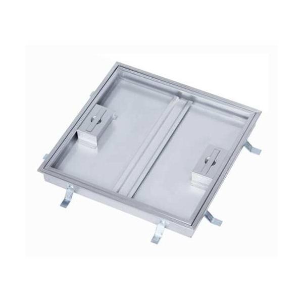 ■特徴 オールステンレス製です。 定番型のフロアハッチです。 屋内床、建物外周軒下部(犬走り)に最適です。 落し込み取手採用、点検が容易です。 計量で施工が容易です。 ■用途 モルタル用。 ■仕様 モルタル用 ■材質 SUS304    【...