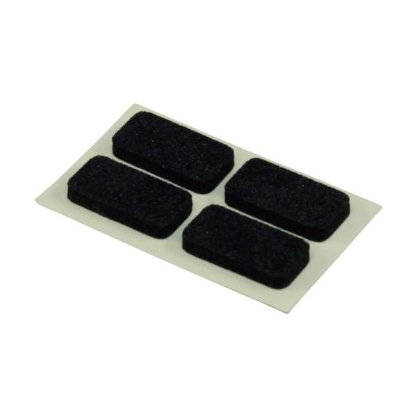 ■特徴 使用しやすいサイズに加工されています。 粘着テープ付きなので簡単に貼れます。 ■用途 スベリ止めに。 ■仕様 粘着タイプ ■材質 天然ゴム 合成ゴム ナイロン    【カラー】 黒 【重量】 2G 【入数】 4個 【原産国】 日本製...