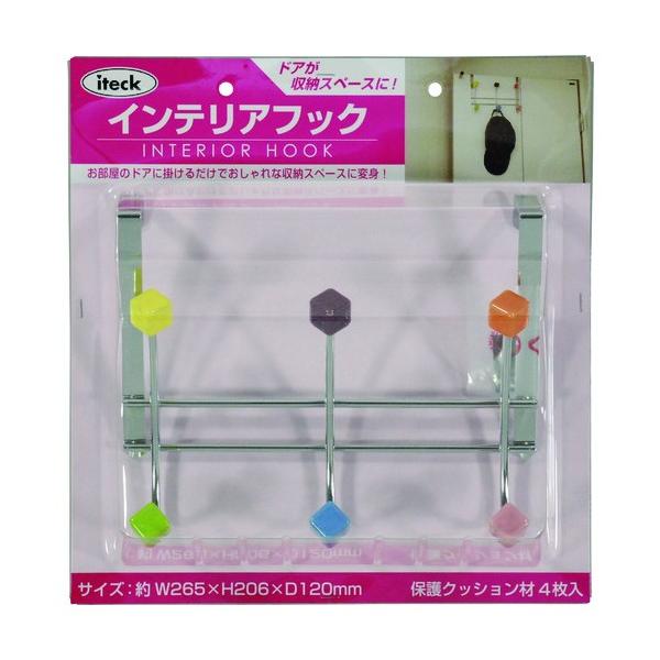 ■特徴 ドアに掛けるだけで、収納スペースに。  ■仕様 保護クッション材入り  ■材質 スチール セラミック  KINF214