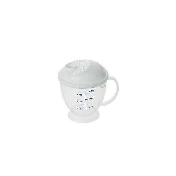 手を水につけずにお米がとげます 落下する水道水の力で米を回転させてらくらく米とぎ 水の冷たい時期や手に傷や湿疹があって水につけたくないときなどに便利です 1〜3合用   【入数】 1点 H663