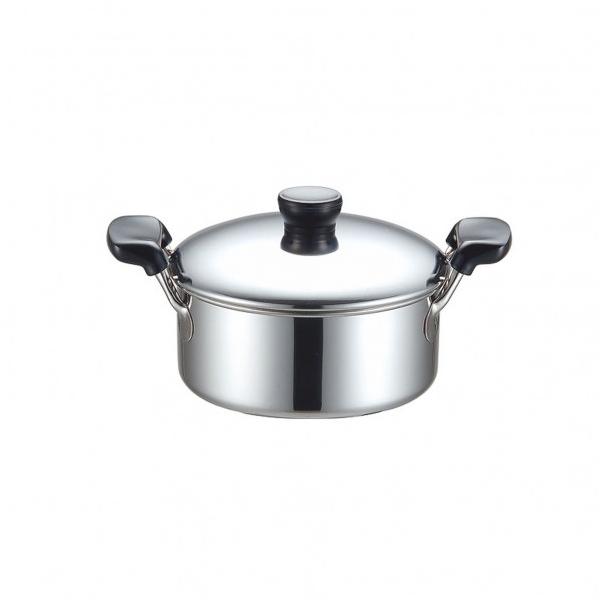 ■仕様 ●内径×深さ：φ200×90mm ●材質：18-0ステンレス鋼 ●コード番号：04-0196-0602   【入数】 1個