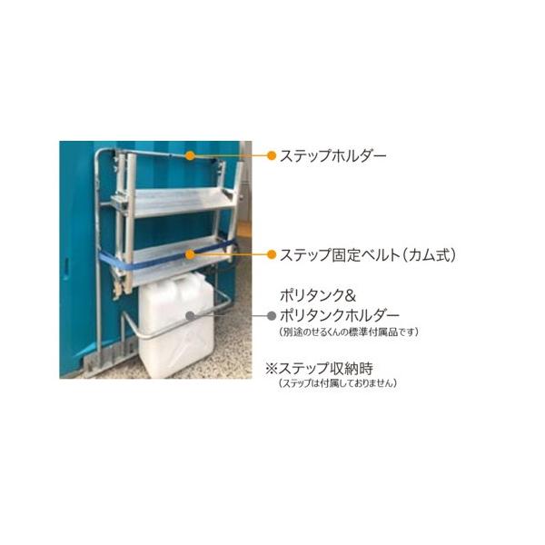 ■特徴 のせるくんスライドフェンス使用時には使用できません。 ■仕様 ステップホルダー固定ベルト付き    【重量】 2KG 【原産国】 日本製 GTQTSTEPHOLDER