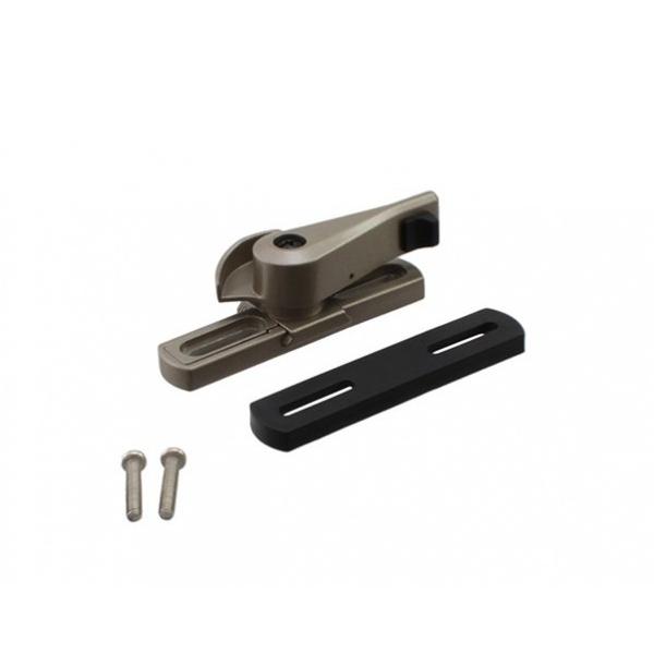 ●壊れて使えない、古くて使いにくいクレセントの取替に ●オートロック機能で防犯効果UP ●さまざまなアルミサッシに取付可能 ●窓枠のネジ穴をそのまま使うので、窓枠の加工が不要。 ドライバーで簡単に取付できます ●サッシにつけたまま3方向に調...