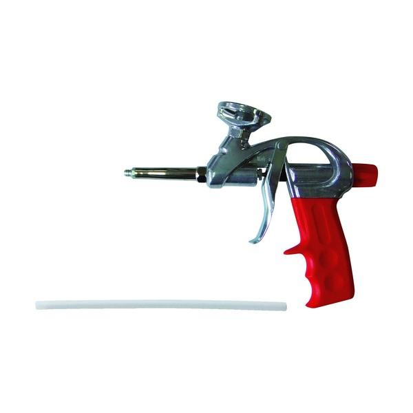 ■特徴 狭い場所でも作業性が容易です。 ■用途 HT-Foam270をセットして使用 ■仕様 HT-Foam270用の充填用専用ガン    【重量】 500G 【原産国】 日本製 HTFOAM210GUN