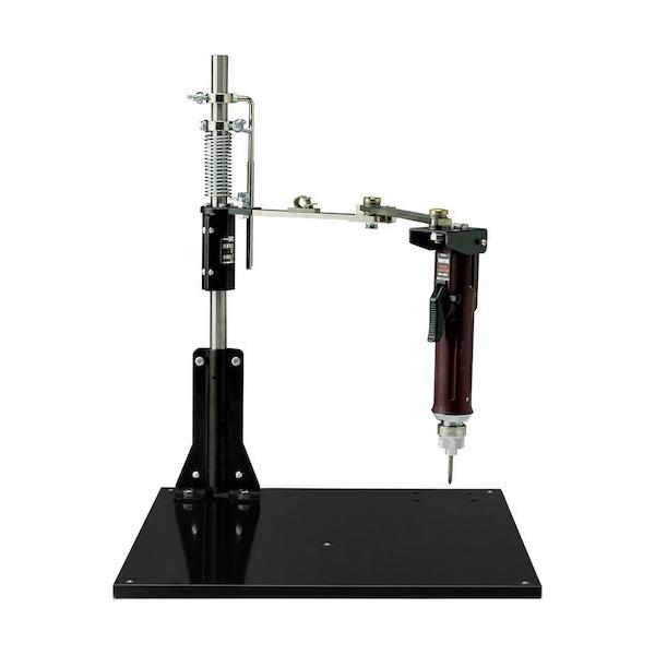 ■特徴 ドライバーを常に垂直にしたまま正確なネジ締めが可能です。 ■仕様 垂直操作ドライバースタンド   【入数】 1点 VMS50VZ