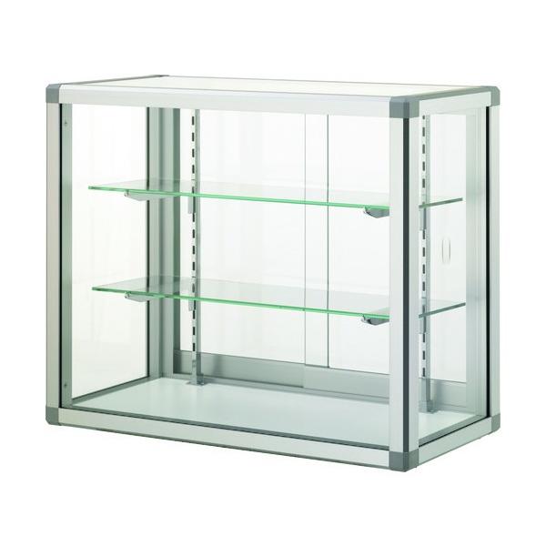 ■特徴 デザイン性とコストのベストバランスを実現したミドルグレードのショーケースです。 様々な場所・シチュエーションにマッチします。  ■用途 自社商品の展示、陳列に。 企業、学校、官公庁、資料館に。  ■材質 本体枠：アルミ ガラス 底板...