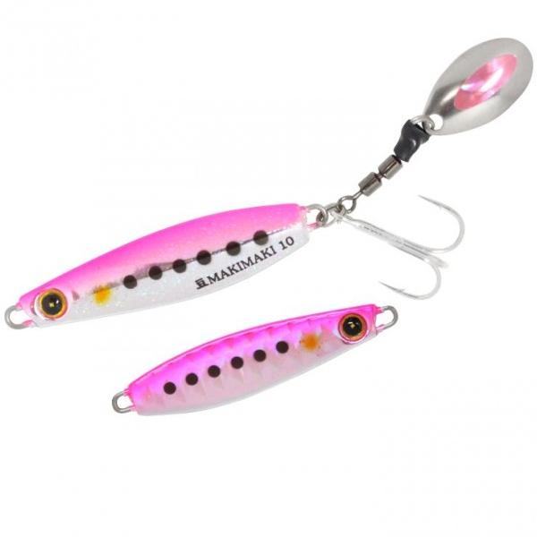 【商品説明】 マキマキのDNAを完全なる形で受け継いだ、ダウンサイジングモデル。 「巻くだけで魚が釣れる」要素を完全に残し、小型青物からメバルやアジ、カマスなどのライトターゲットまでカバーする、ジャックアイマキマキのダウンサイジングモデル。...