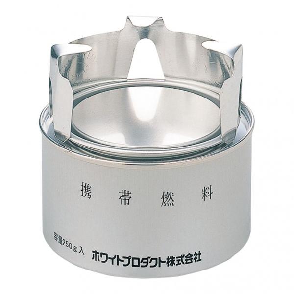 ●固形アルコール燃料  ●ゴトクが付いているので、そのまま使うことができ、アウトドアや災害時に役立ちます。 GKI0101 厨房用品 軽食 鉄板焼用品 アウトドア用品 カセットコンロ  【重量】 353.0g 【入数】 1個 218W