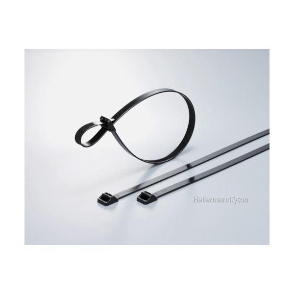 商品画像はイメージ画像です。実際とは異なる場合がございます。 長尺、太径タイプでリリース可能な結束バンドです。 結束後のバンド余長部分は、ヘッド上部の差込口に収納できます。 屋内外の紫外線の当たる場所で使用可能な耐候グレードです。 用途 ケ...