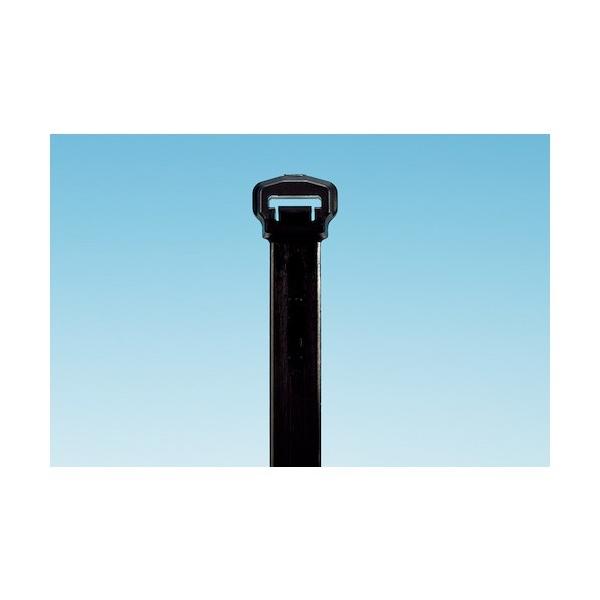 商品画像はイメージ画像です。実際とは異なる場合がございます。 ■特徴 優れた耐振動性と耐衝撃性、機械的強度を持ち合わせたプラスチック一体成形結束バンドです。  ■仕様 耐熱・耐候グレード　 屋外使用　 材料：66ナイロン    【入数】 1...