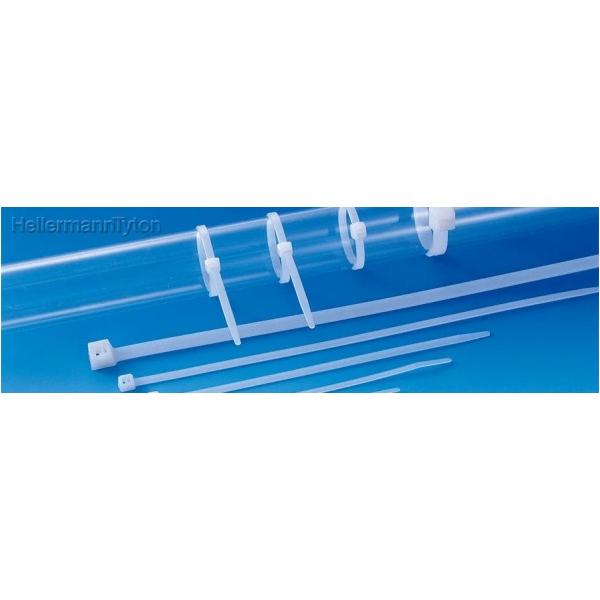 ●ABタイの標準品で屋内でご使用になれます。   ●横ズレ防止力に優れ、軽い挿入抵抗で確実に固定し、バンド部は作業しやすい適度な柔軟性を持つのが特徴です。   ●作業者や被結束物に負荷がかからない、滑らかな面加工をしています。 インシュロッ...