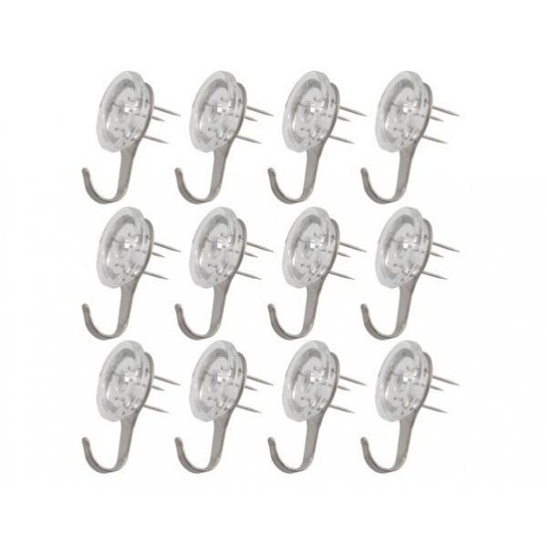 ●石膏ボードなどにとりつけられるシンプルフック。 ●ハンマーでたたくだけの簡単取付。 ●取り付けられる所:石こうボード・プリント合板板・木など(条件により取付できない場合がございます) ●取り付けられない所:石こう吸音ボード・ロックウール吸...