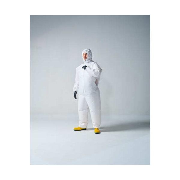 ■特長 暑熱対策品として幅広く使用されている電動ファン付き作業服を着用したまま、その性能を損なわずに汚れを防止します。  ■用途 ・電動ファン付き作業服の汚れ防止用 ・清掃、塗装、機械整備、建設現場、解体工事、自動車整備、農作業で、汚れから...