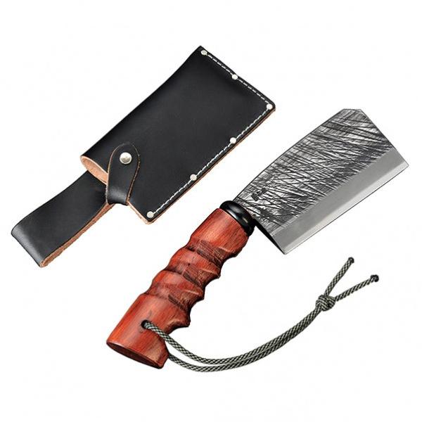 ■本体サイズ:刃135mm 柄150mm 全長285mm ■厚さ:刃8mm ■重量:765g(ケース込みの場合900g) アウトドアナイフ 鉈  【サイズ】 刃135mm 柄150mm 全長285mm 【重量】 765g(ケース込みの場合9...