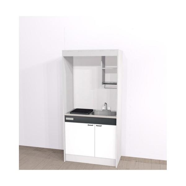 上部下部セットW900・IH・勝手右シンク【梱包数4梱包】 品番:KM-908UR/SS1AWR/SIH   【カラー】 ホワイト 【入数】 1セット KM908URSS1AWRSIH