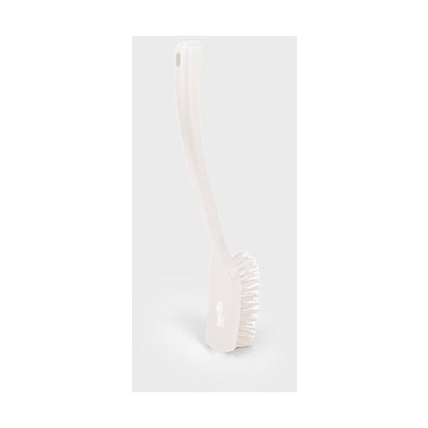 ■特徴 レジンセットで毛の抜け落ちによる異物混入のリスクを回避するブラシです。 ■用途 手の届きにくい場所の洗浄用に。 ■材質 ボディ・ポリプロピレン フィラメント・ポリエステル    【カラー】 白 【重量】 255G 【原産国】 GB ...