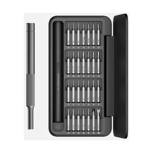 ■特徴 28本のS2合金鋼ビットが付いた精密ドライバーセットです。 ■用途 DIY用または精密機械の修理用に。 ■仕様 28本のS2合金鋼ビット / 360°自由に回転するエンドキャップ / マグネットドライバー ■セット内容 精密ドライバ...