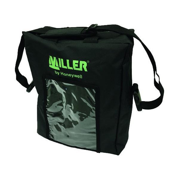 ■特徴 ハーネス、ランヤード一式が余裕をもって収納できます。 ショルダーストラップ付きなので、持ち運びも簡単です。  ■仕様 ストラップ付 透明ポケット付き   【カラー】 黒 【重量】 0.44kg 【入数】 1点 M3060582B