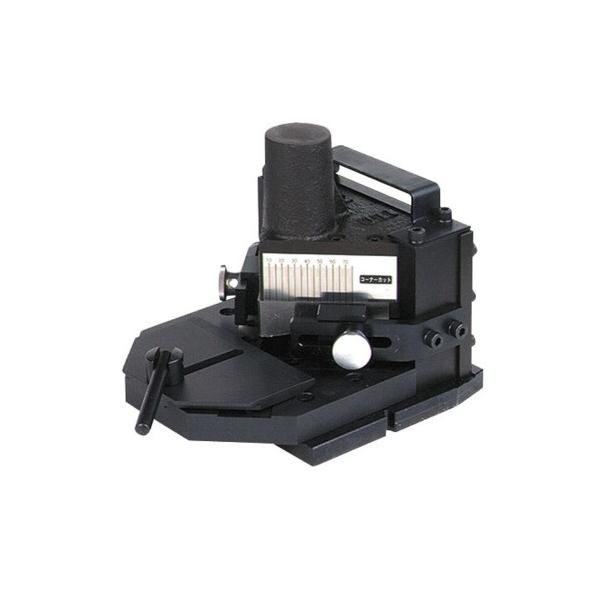 ■特徴 ステンレス(SUS304)のアングル材(L75×L75×t6)の加工も楽々とこなします。 安全ガード、突き当てストッパー付です。   【入数】 1点 V756II