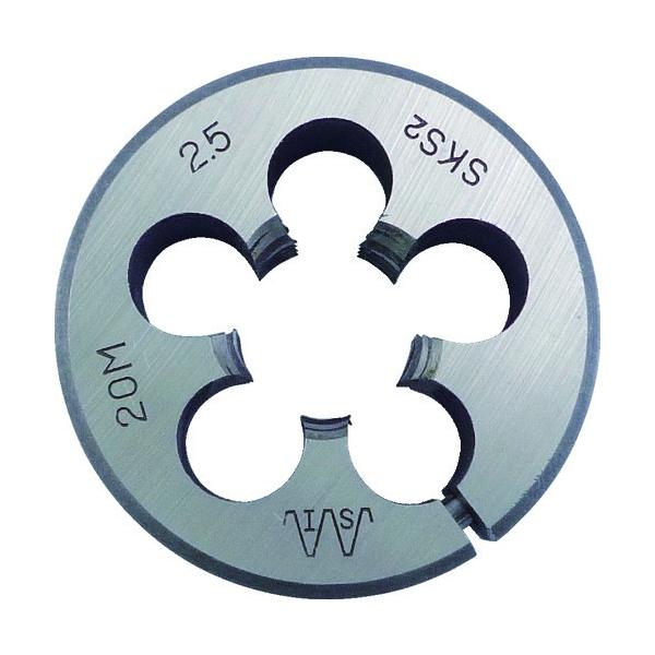 ■特徴 切り屑を逃がす穴を持っためねじ形の工具です。 調整ねじ付きです。  ■用途 おねじ加工用。 被削材:低炭素鋼。  ■材質 タングステン鋼(SKS2)  ■注意点 ステンレス製のねじ類には、使用できません。 ●呼び寸:M24 ●ピッチ...