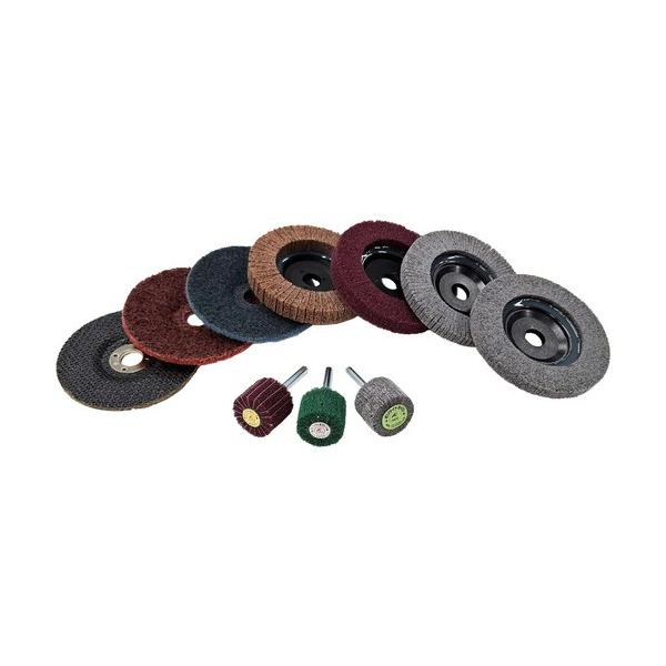 ■特徴 不織布研磨ディスク、ホイルのお試しセットです。 金属の表面研磨の様々なお困りごとに対応致します。 ディスク製品とホイル製品が入っており様々な作業箇所、用途に対応可能です。 表面研磨作業の商品選定にも最適なセットです。 ■用途 錆取り...