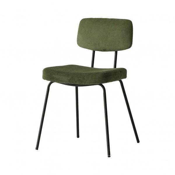 「品番」RUC-3591KH 「カラー」KH 「品名」RUMMY Steel Chair 「商品サイズ」W490×D510×H720 SH460(mm) 「商品重量」5.20(kg) 「材質」スチール.ウレタンフォーム.合板 コーデュロイ(...