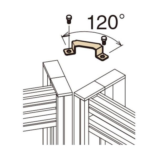 商品画像はイメージ画像です。実際とは異なる場合がございます。 ■特徴 FREIデスクトップフレーム用金具です。   【入数】 1点 273437