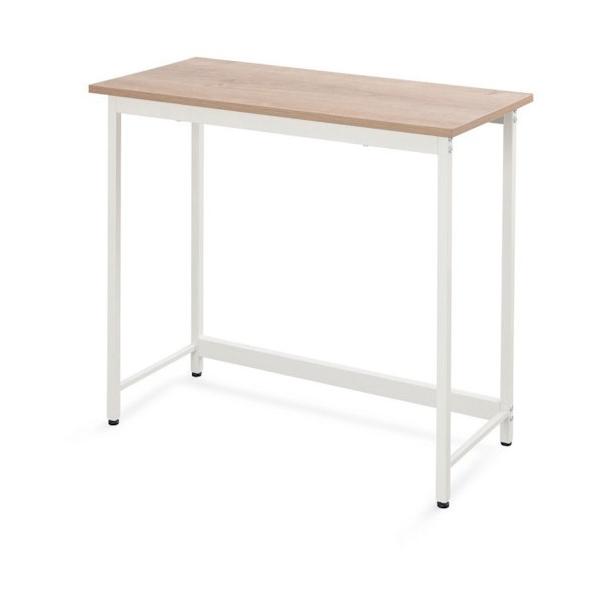 ■特徴 シンプルで広々使えるデスクです。 脚部分は丈夫なスチール製です。 アジャスター付きでがたつきを防止します。 コンパクトで最小限なサイズなので、使えるテレワーク向けデスクです。  ■用途 テレワーク、事務スペースに。  ■仕様 組み立...