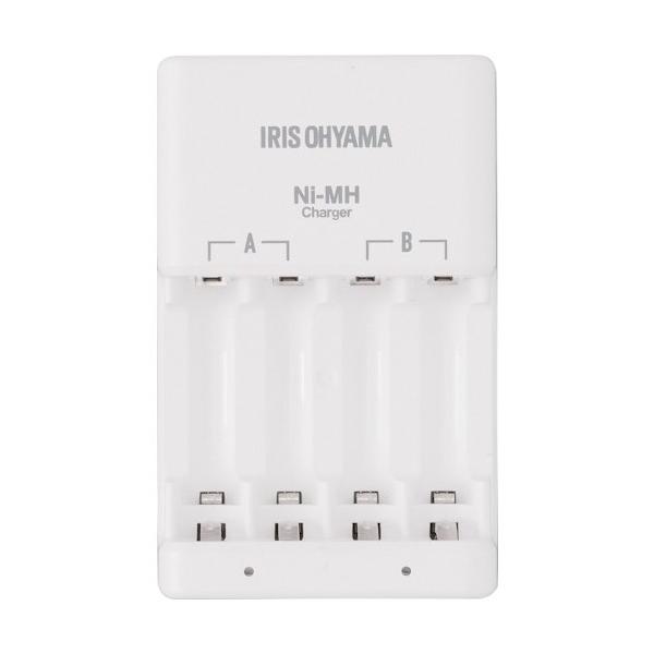 商品画像はイメージ画像です。実際とは異なる場合がございます。 ■特徴 単３形と単４形の兼用タイプで、混合充電ができます。（4本） ニッケル水素電池を充電します。  ■用途 ニッケル水素電池の充電に。  ■仕様 本体サイズ：68×108×27...