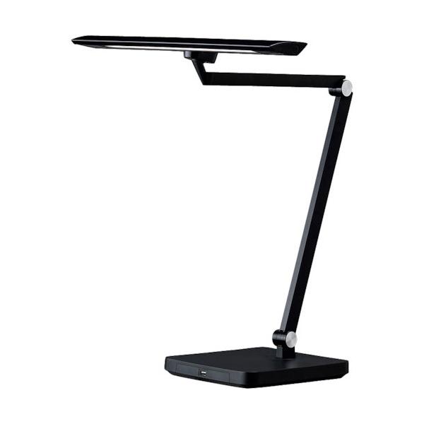 ■特徴 無線リモコン付きのデスクライトなので、手元で簡単にON・OFFできます。 リモコンはスマホスタンドとしても使用可能で、USB給電付きなので、スマホなどを充電できます。 光源部分の長さが320mmと長いので広範囲に照らすことができます...