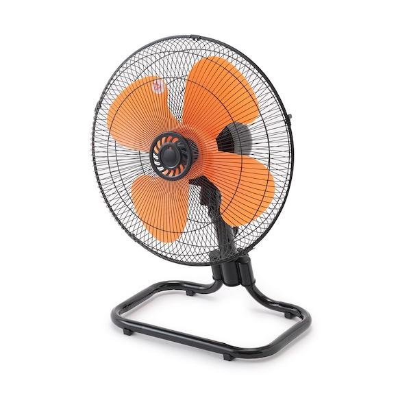 ■特徴 スパイラル形状の前カバーを付けることで強力スポット送風を実現、より遠くへ風を送る工業扇風機 据え置き型です。  ■用途 暑さ対策に。  ■仕様 使用温度範囲：0〜40℃  ■材質 スチール、ポリプロピレン   【入数】 1点 KF431K