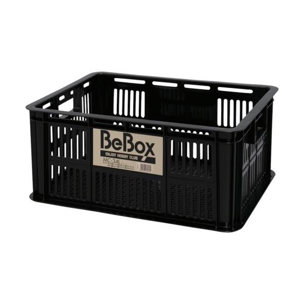 ■特徴 多目的に使用できるメッシュコンテナです。 帯電防止剤入りなので、ほこりがつきにくいです。  ■材質 ポリプロピレン（PP） ●容量(L):34 ●色:ブラック ●外形寸法(mm)間口×奥行×高さ:515×382×219 ●有効内寸(...