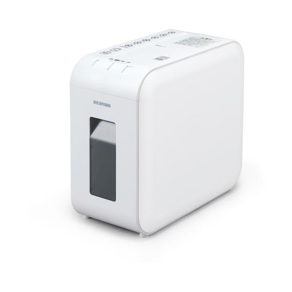 ■特徴 静音設計45dB（空転時）、使用時の音が気にならないパーソナルシュレッダーです。 細断サイズが約2×11mm（マイクロクロスカットタイプ）と細かくカット。 機密情報のセキュリティにおすすめです。 一度に投入できる最大細断枚数は4枚で...