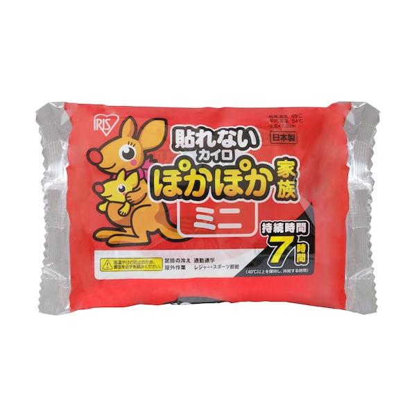 (特長) ●ミニサイズの貼れないタイプのカイロです。 (用途) ●防寒対策に。 (規格) ●持続時間(時間):7 ●カイロサイズ横×縦(mm):96×70 ●最高温度(℃):69 ●平均温度(℃):54 ●タイプ:貼れない ●材質:鉄粉、水...