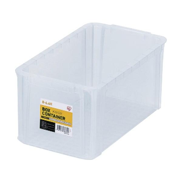 ■特徴 収納用品として暮らしのさまざまな場面で多目的に活用できるBOXコンテナです。 ■用途 収納に。 ■材質 ポリプロピレン    【カラー】 クリア 【入数】 1点 【原産国】 中国製 B66RCL