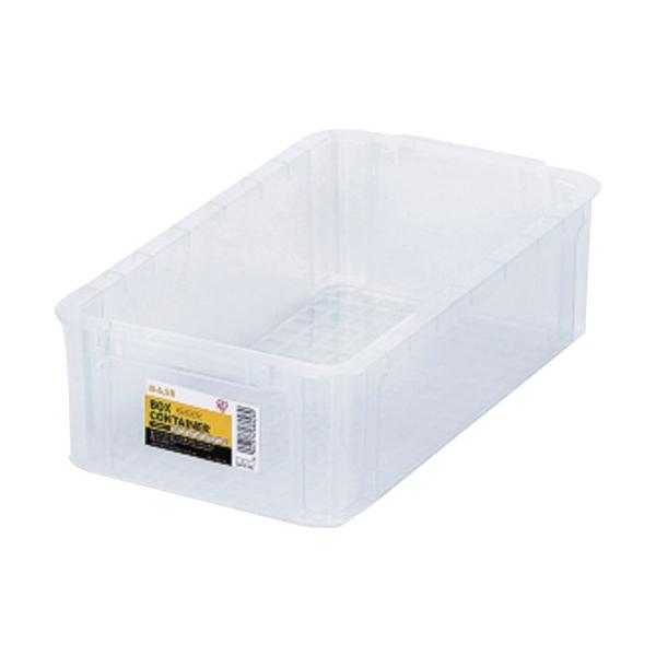 ■特徴 収納用品として暮らしのさまざまな場面で多目的に活用できるBOXコンテナです。 ■用途 収納に。 ■材質 ポリプロピレン    【カラー】 クリア 【入数】 1点 【原産国】 中国製 B45RCL