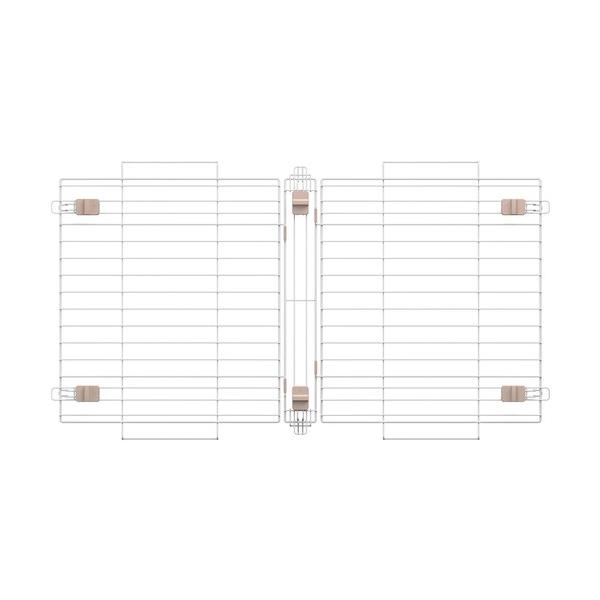 ■特長 ウッディシステムサークル本体に取り付けて使える、ウッディシステムサークル専用屋根です。  ウッディシステムサークルに屋根を取り付けることで、留守番時等のペットの飛び出しを防止します。  お客様組み立てとなります。  ■仕様 色:ナチ...