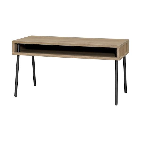 ■特長 リビングやベッド周りの収納に便利なサイドテーブルです。  ベッドサイドやリビングのちょっとしたスペースに置ける、ちょうどよいサイズ感です。  深めの引き出しで小物をすっきりひとまとめにできます。  脚が約19cmあるので、掃除がしや...