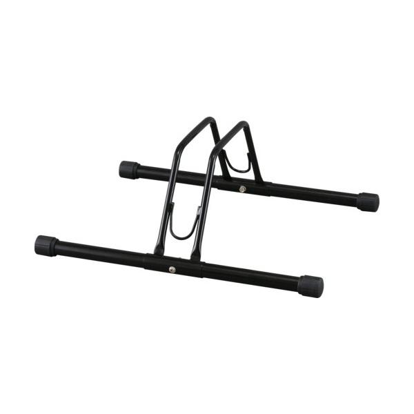 (特長)  ●簡単に設置ができる自転車スタンドです。   ●子供用からスポーツタイプまで様々な車種のタイヤに幅広く対応します。   ●ネームプレートや鍵の取り付けに便利なパイプが付いています。  (注意)  ●スタンドは転倒防止のために別売...