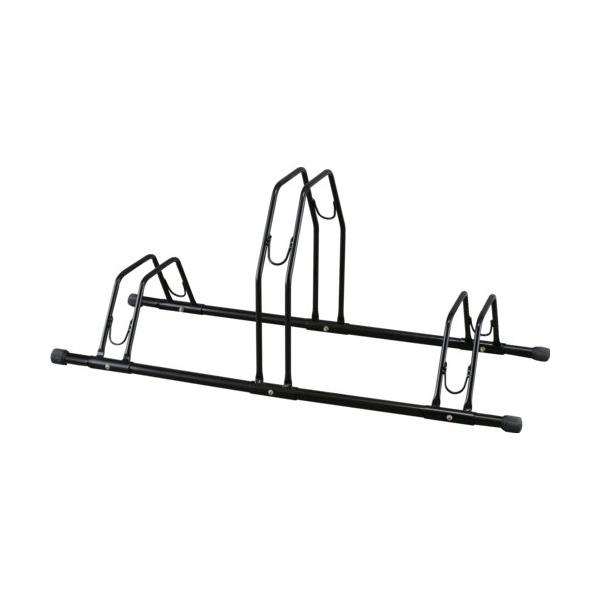 (特長)  ●簡単に設置ができる自転車スタンドです。   ●子供用からスポーツタイプまで様々な車種のタイヤに幅広く対応します。   ●高低差がありスペースを取らず、横の自転車とハンドルが干渉しないのでスムーズに取り出しができます。   ●ス...