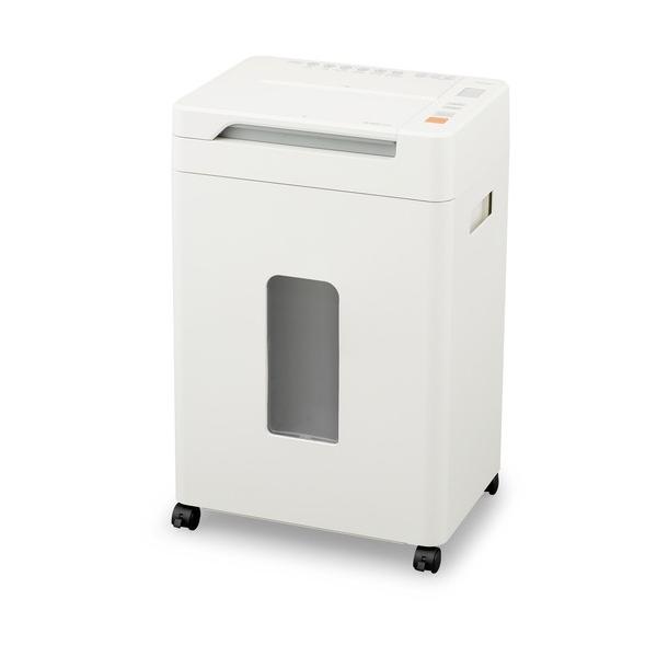 ■特徴 細断くずの静電気を除電しダストボックスへの張り付き・ごみ捨て時の舞い上がりを抑制する除電クリーンシステム搭載です。 一度にコピー用紙210枚を自動細断可能で、音が気にならない静音設計（空転時37dB）のオートフィードシュレッダーです...