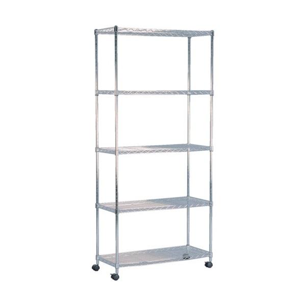 ■特徴 クロームメッキ仕上げのラックです。 クギやネジを使わずに簡単に組み立てることができます。 棚の高さは自由に変えることができます。 移動に便利なキャスター付きです。 アイリスのメタルラックセット品や別売パーツと組み合わせて、オリジナル...