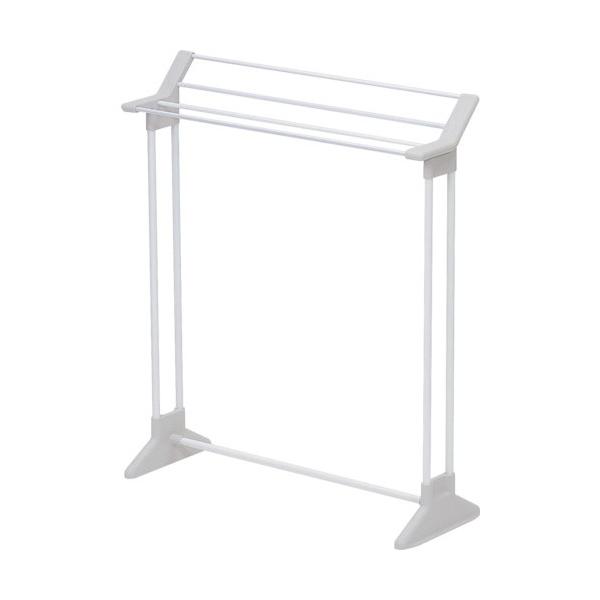 ■特徴 ねじ・ドライバー不要の簡単組立式タオルハンガーです。  ■仕様 タオルハンガー　ホワイト  ■材質 ポリプロピレン、塩化ビ被覆鋼管  ●タオルハンガー　ホワイト 屋外用物干金物 屋外用物干し金物 ベランダ物干し  【カラー】 ホワイ...