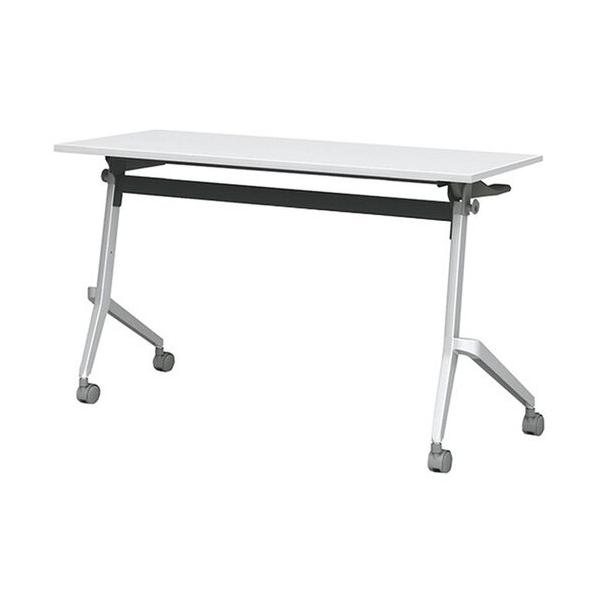 ■特徴 平行スタックが可能で未使用時は省スペースで収納が可能です。 ■用途 オフィス、デスクワーク、会議、ミーティング ■仕様 並行スタッキング フック装備 アジャスター機能 ■材質 天板:メラミン 脚:スチールパイプ    【重量】 18...