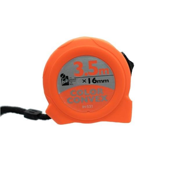 【用途】 おしゃれなカラーコンベックス。 各種計測、測定作業はもちろん、家庭でのちょっとした測定に最適です。 【特長】 テープには目盛りが振られており、先端のツメを使って基点から測定ができます。 手際よく寸法や長さを測定するときに活躍します...