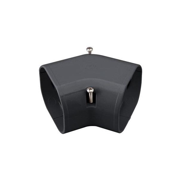 ●スリムダクトのコーナー平面45°曲り施工用 ●色:ブラック ●適合本体:LD-70-K  【サイズ】 7.45cm 【入数】 1個 LDKF70K